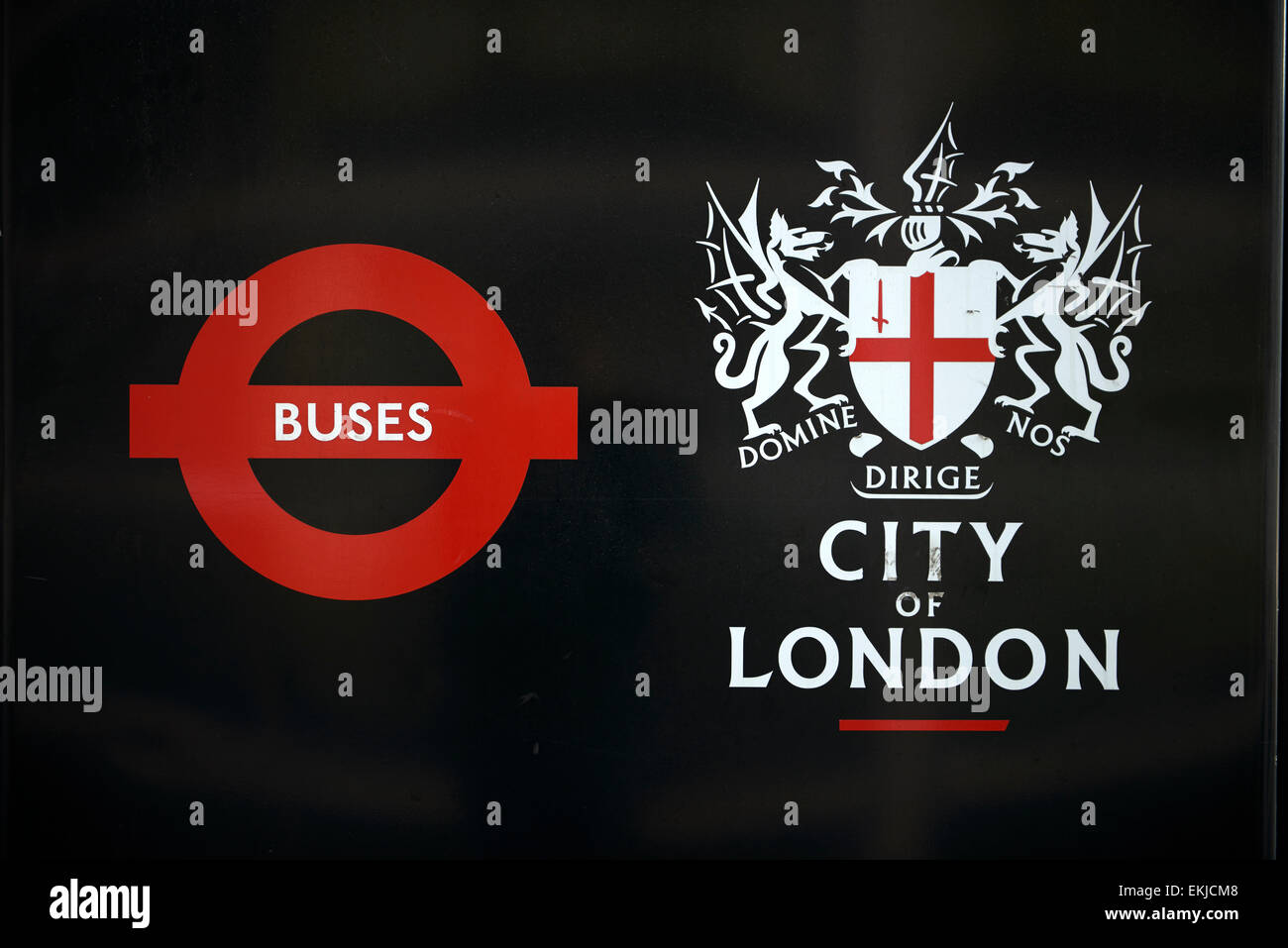 London buses logo hi-res stock photography and images - Alamy