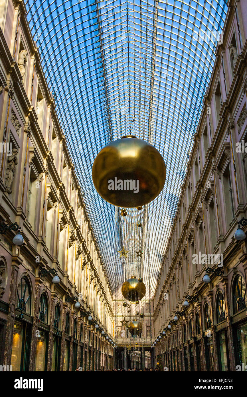 Les Galeries Royales Saint-Hubert Stock Photo - Alamy