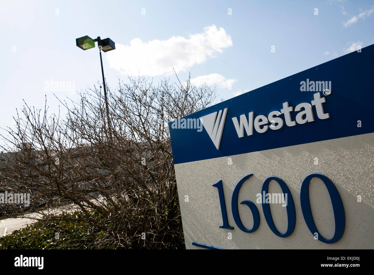 A logo sign on a building occupied by Westat Stock Photo - Alamy