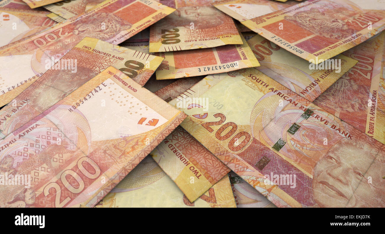 South african money notes hi-res stock photography and images - Alamy