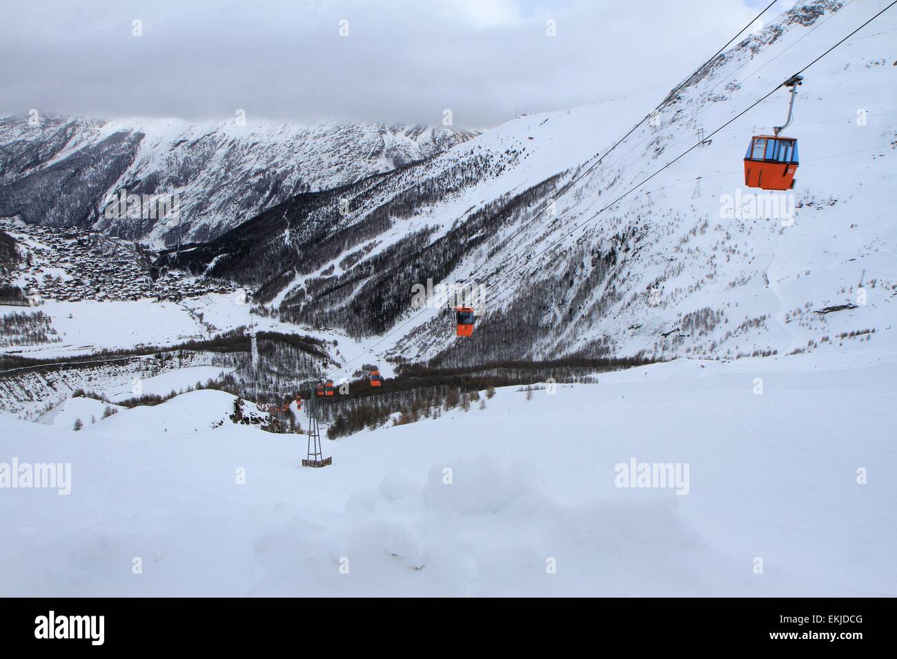 Saas fee in switzerland to hi-res stock photography and images - Alamy