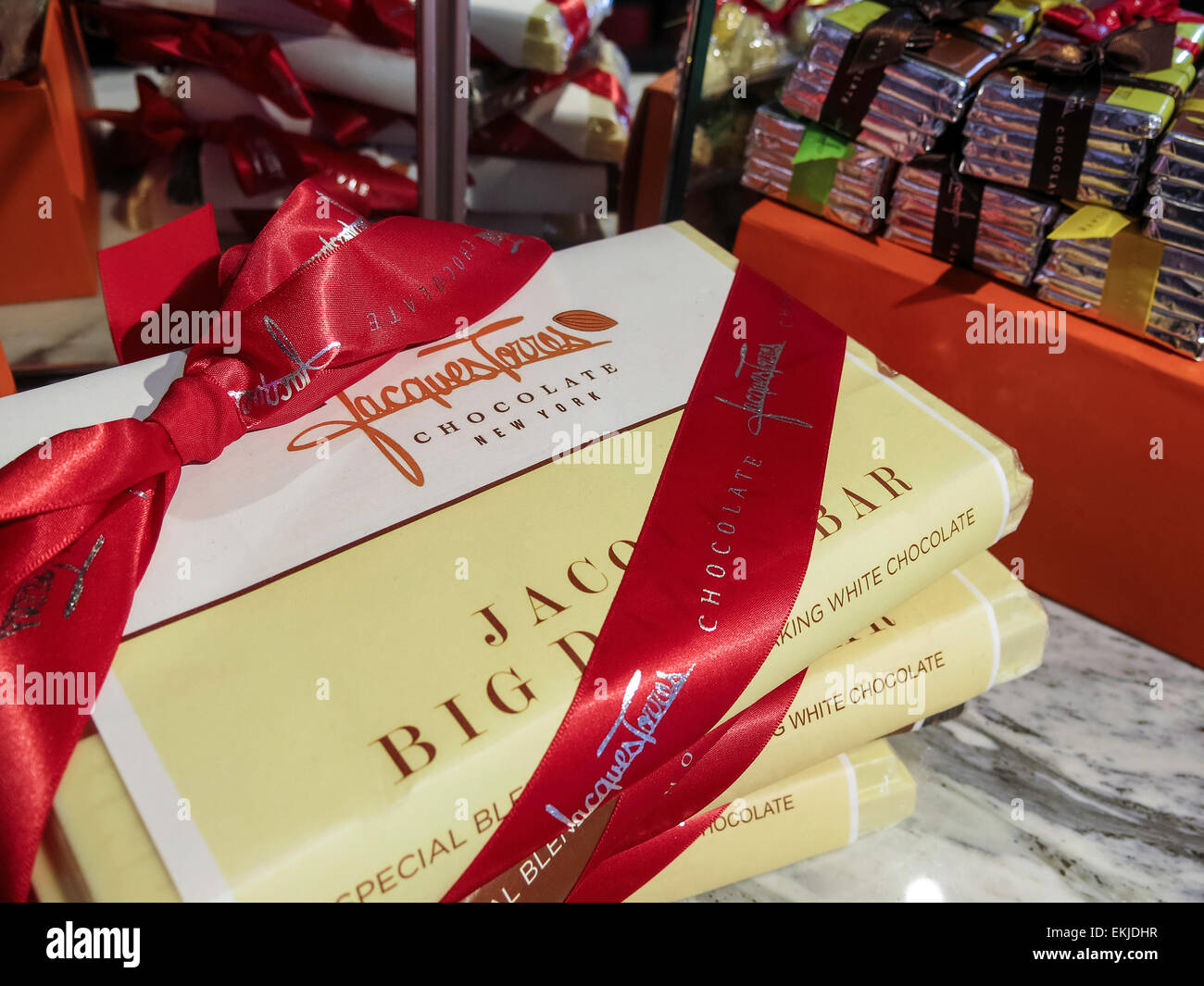 Jacque Torres Chocolate Shop, NYC, USA Stock Photo - Alamy