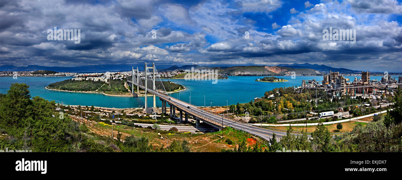 Chalcis town greek islands hi-res stock photography and images - Alamy