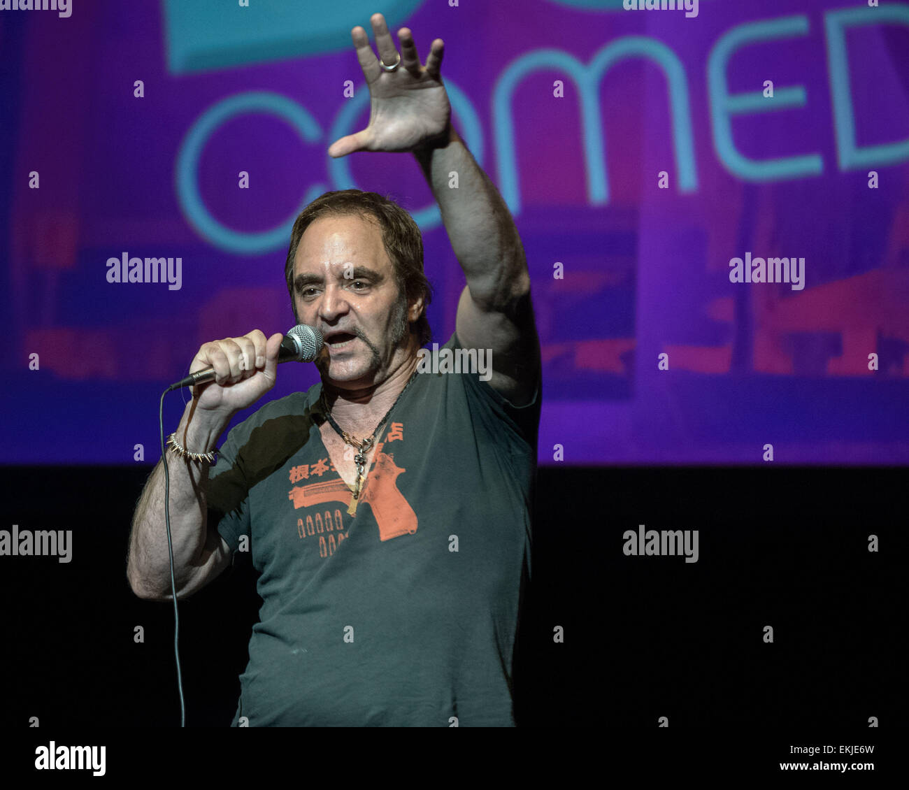 Miami Beach, FL, USA. 9th Apr, 2015. Rick Shapiro Performs during the ...