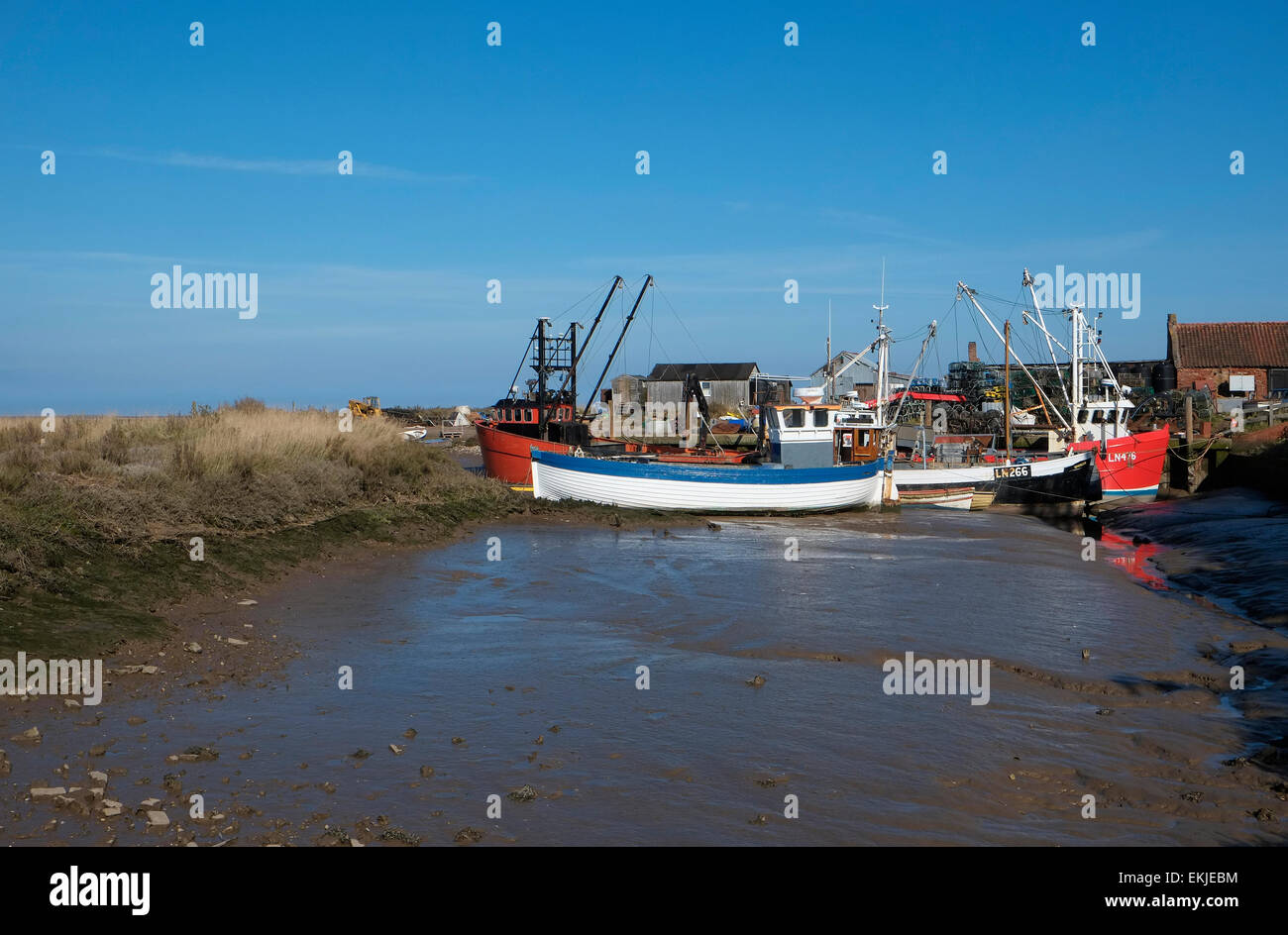 Brancaster staithe quay spring hi-res stock photography and images - Alamy