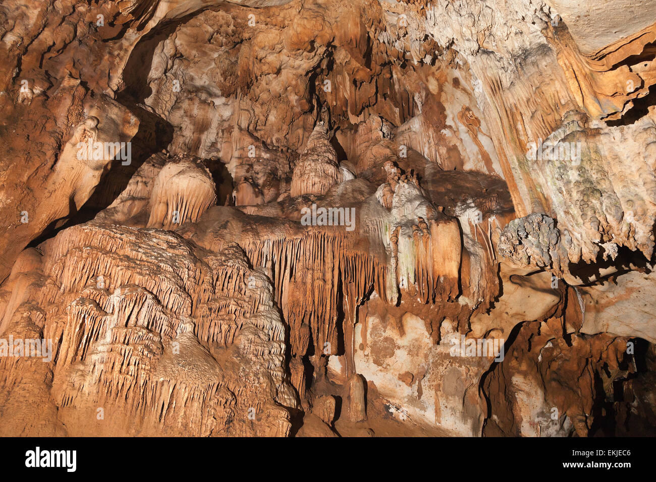 Chiang Dao Cave, Chiang Rai, Northern Thailand. Limestone formations ...
