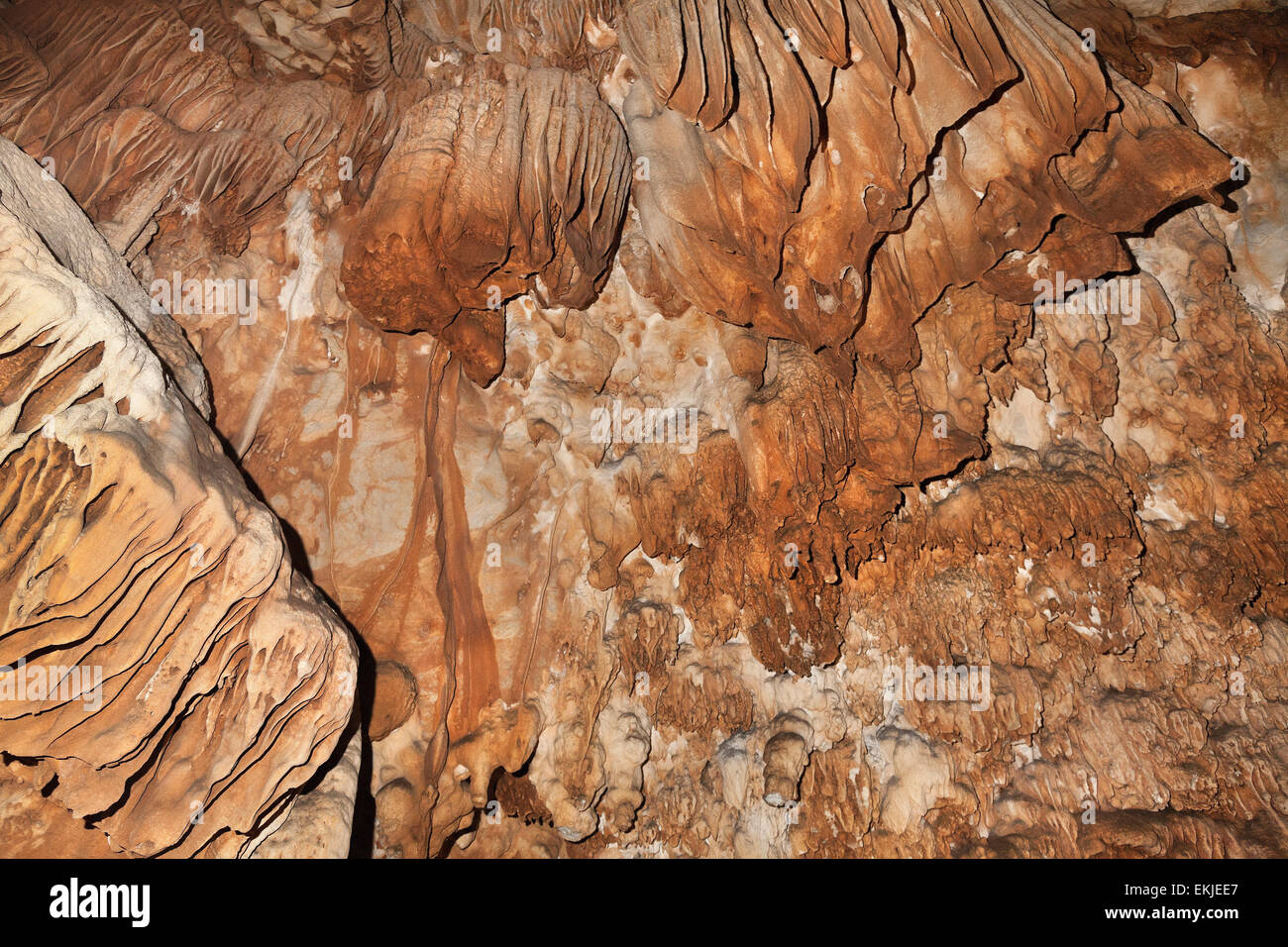 Chiang Dao Cave, Chiang Rai, Northern Thailand. Limestone formations ...