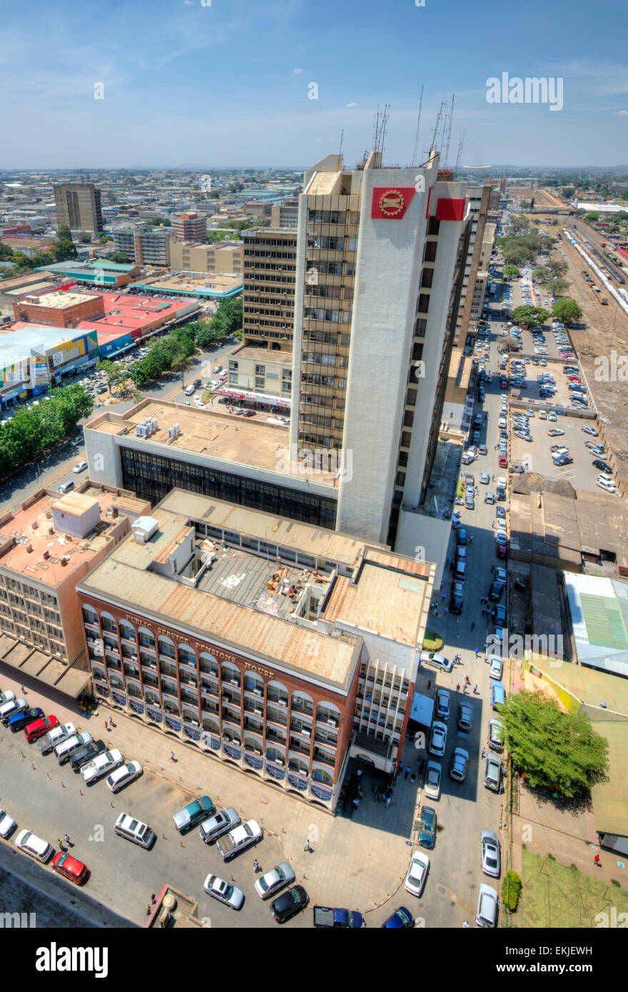 Lusaka city skyline hi-res stock photography and images - Alamy