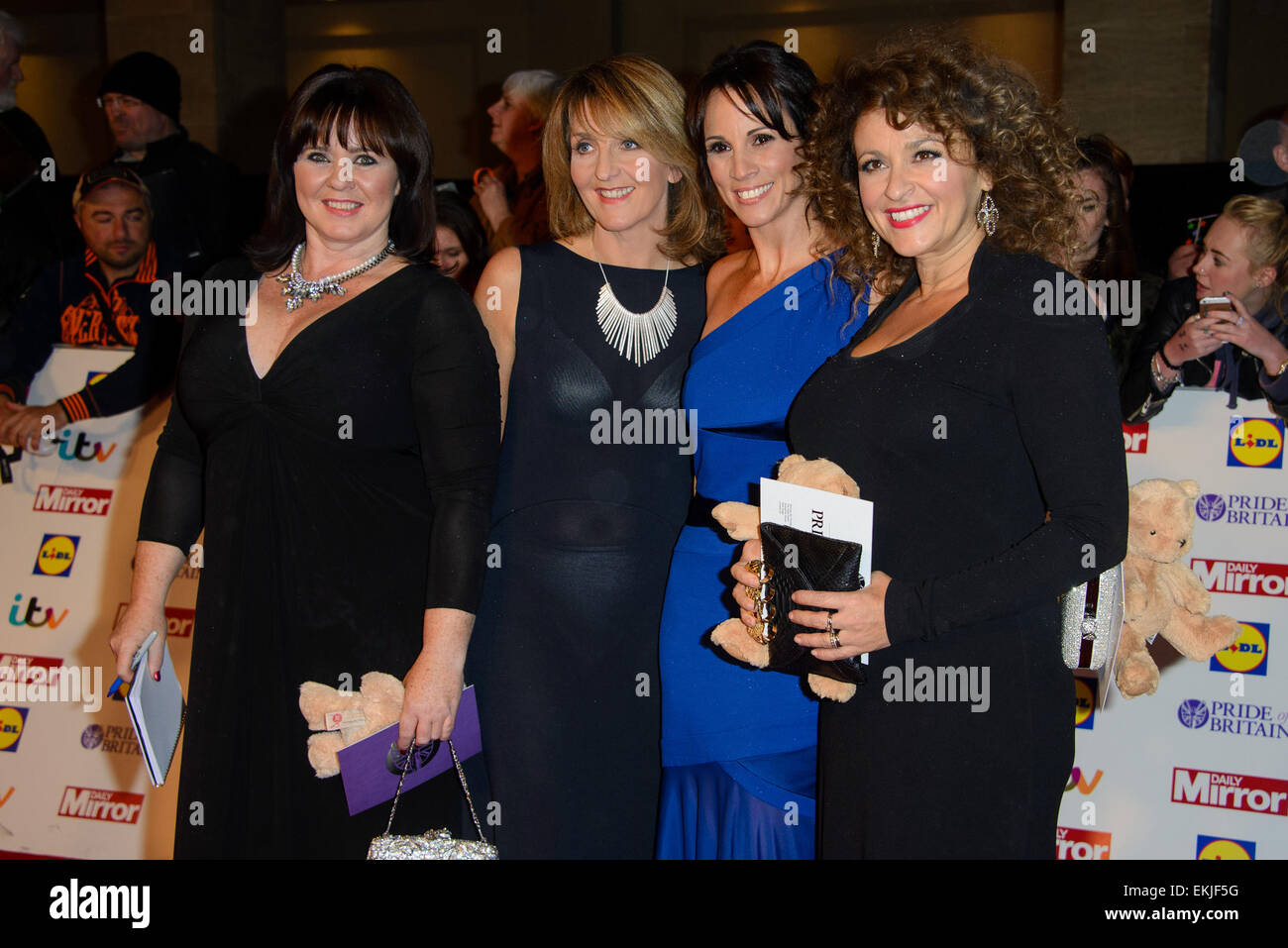 The Pride Of Britain Awards 2014 - Arrivals Featuring: Nadia Sawalha ...