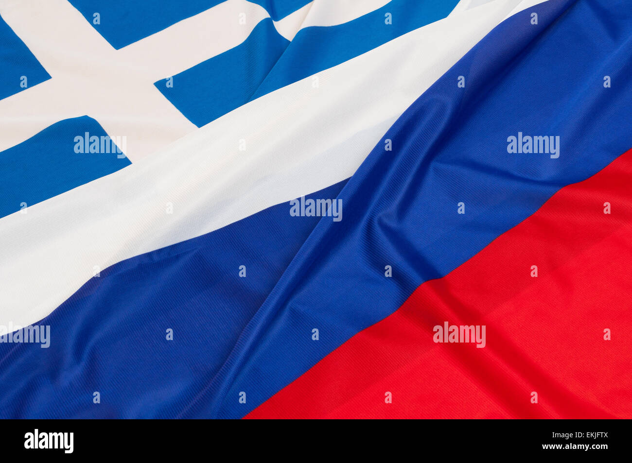 Russia and greece flags hi-res stock photography and images - Alamy