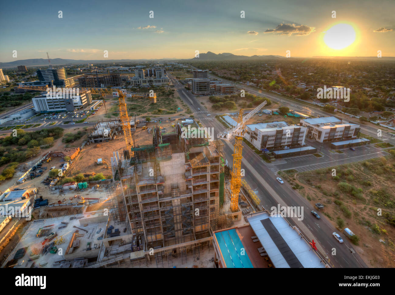 Gaborone Aerial Stock Photos & Gaborone Aerial Stock Images - Alamy
