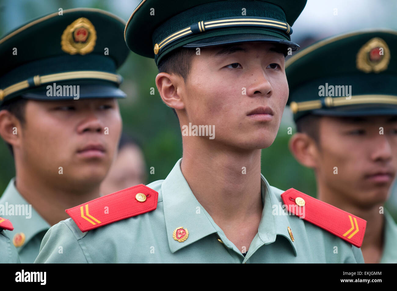 China armed police hi-res stock photography and images - Alamy