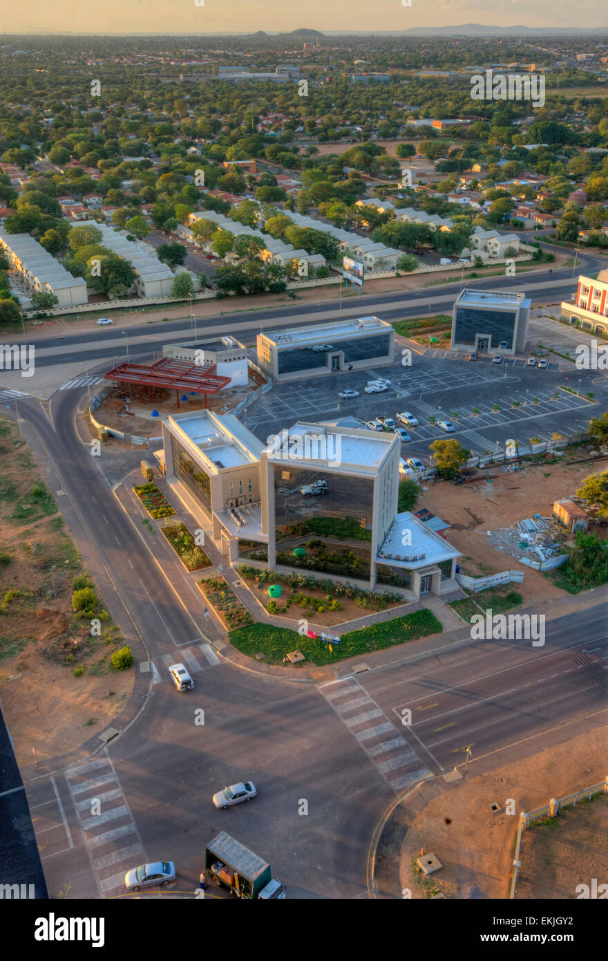 Gaborone aerial hi-res stock photography and images - Alamy