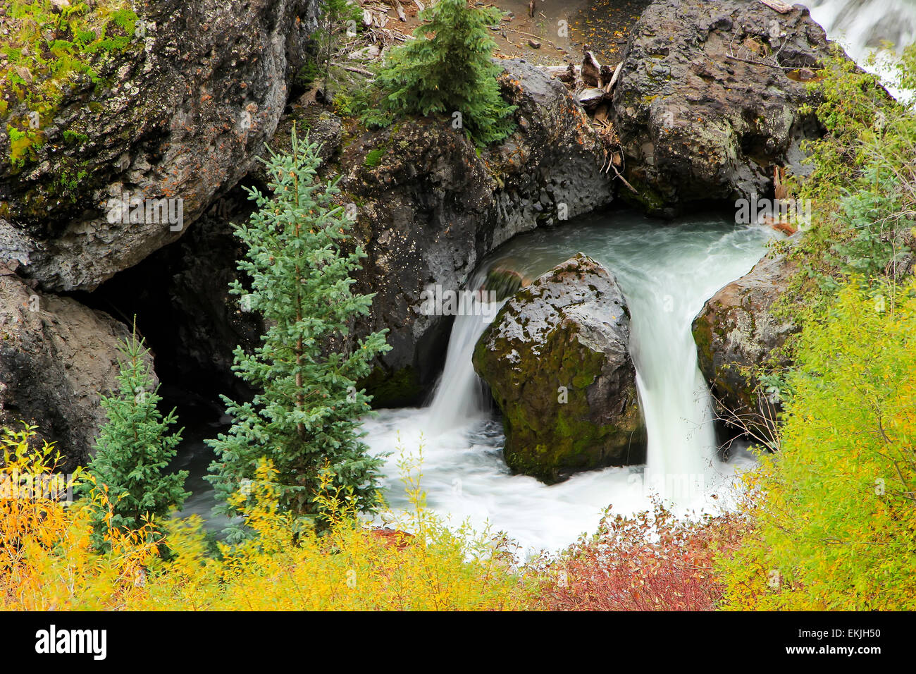 Close up of Sneffels Creek, Mount Sneffels Range, Colorado, USA Stock ...