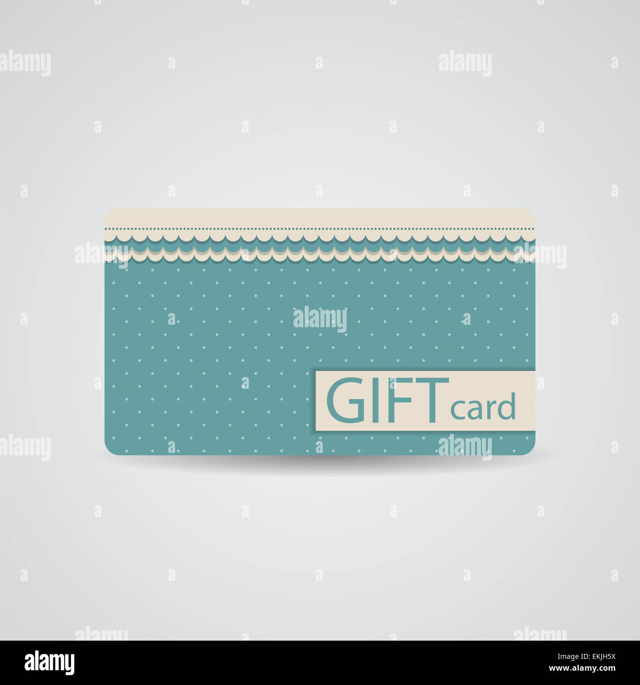 Abstract Beautiful Gift Card Design, Vector Illustration Stock Photo ...