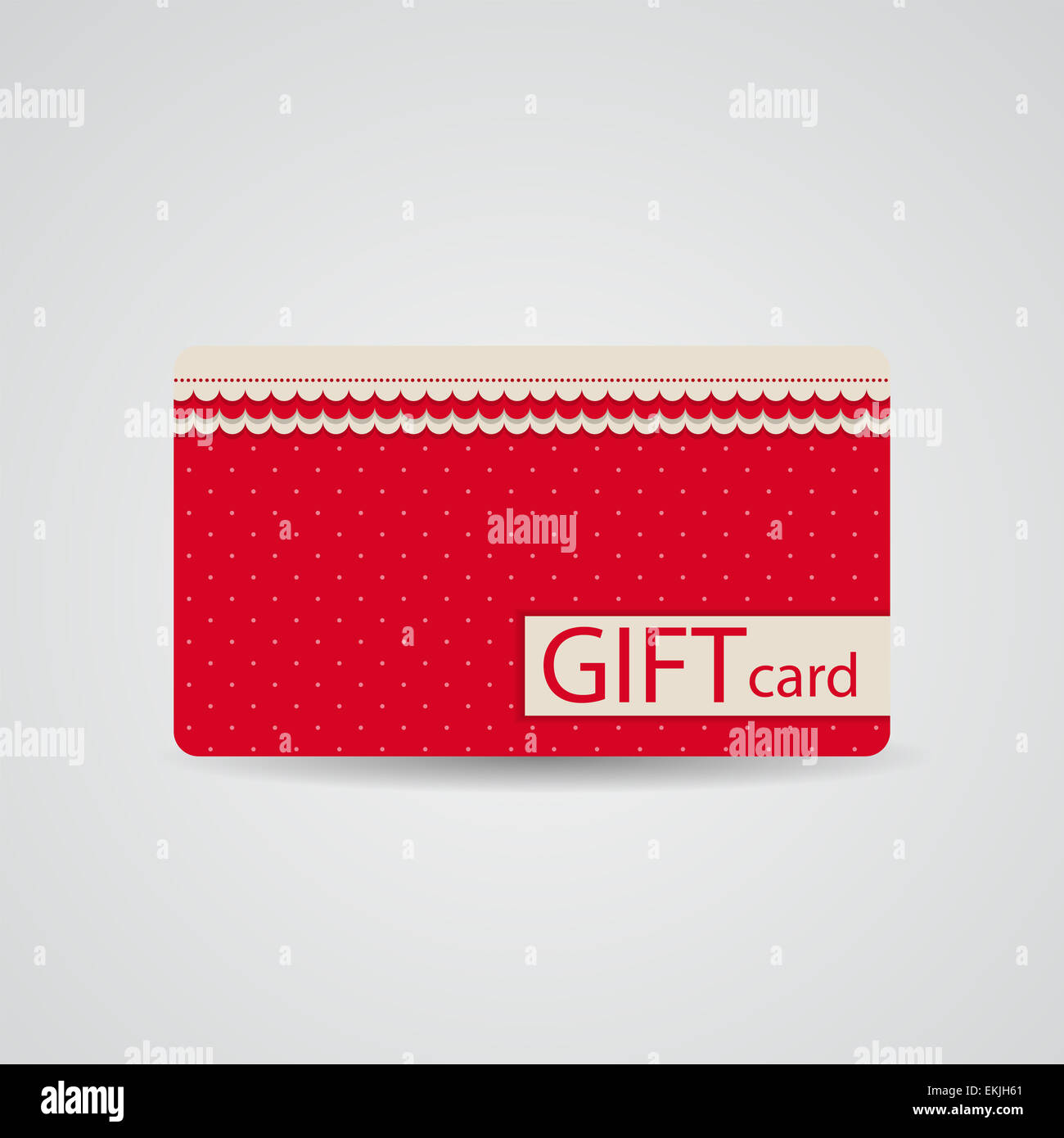 Abstract Beautiful Gift Card Design, Vector Illustration Stock Photo - Alamy