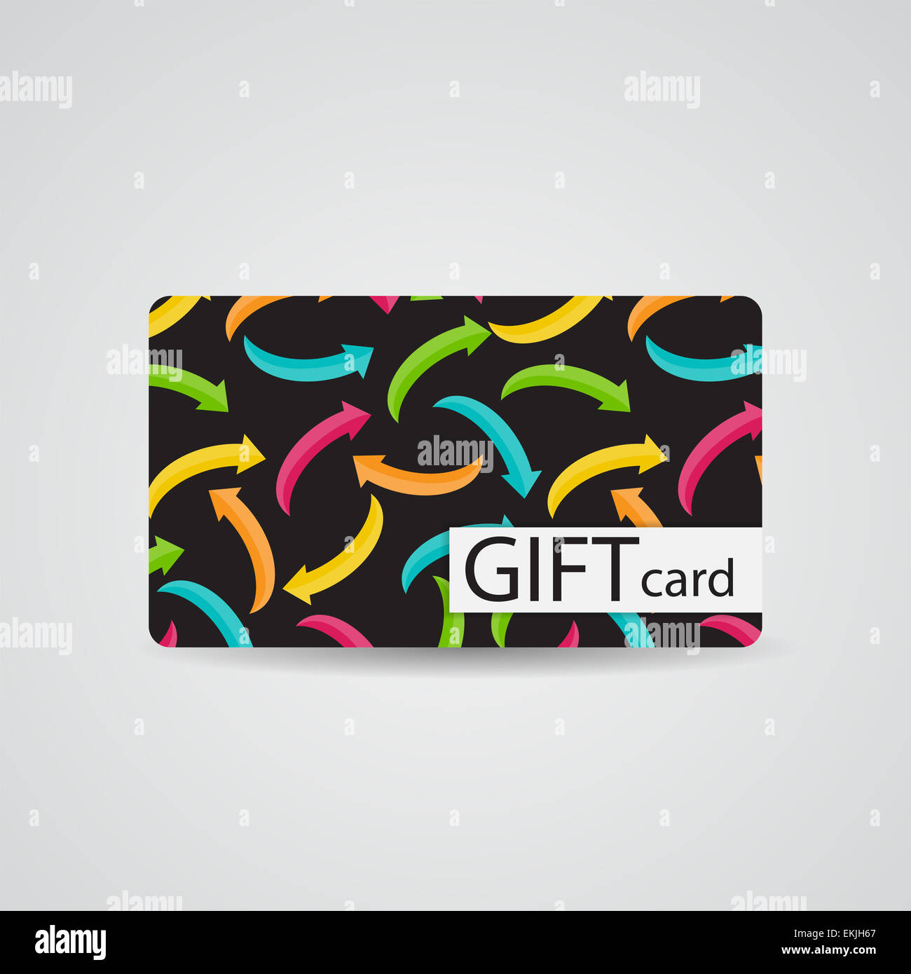 Abstract Beautiful Gift Card Design, Vector Illustration Stock Photo ...