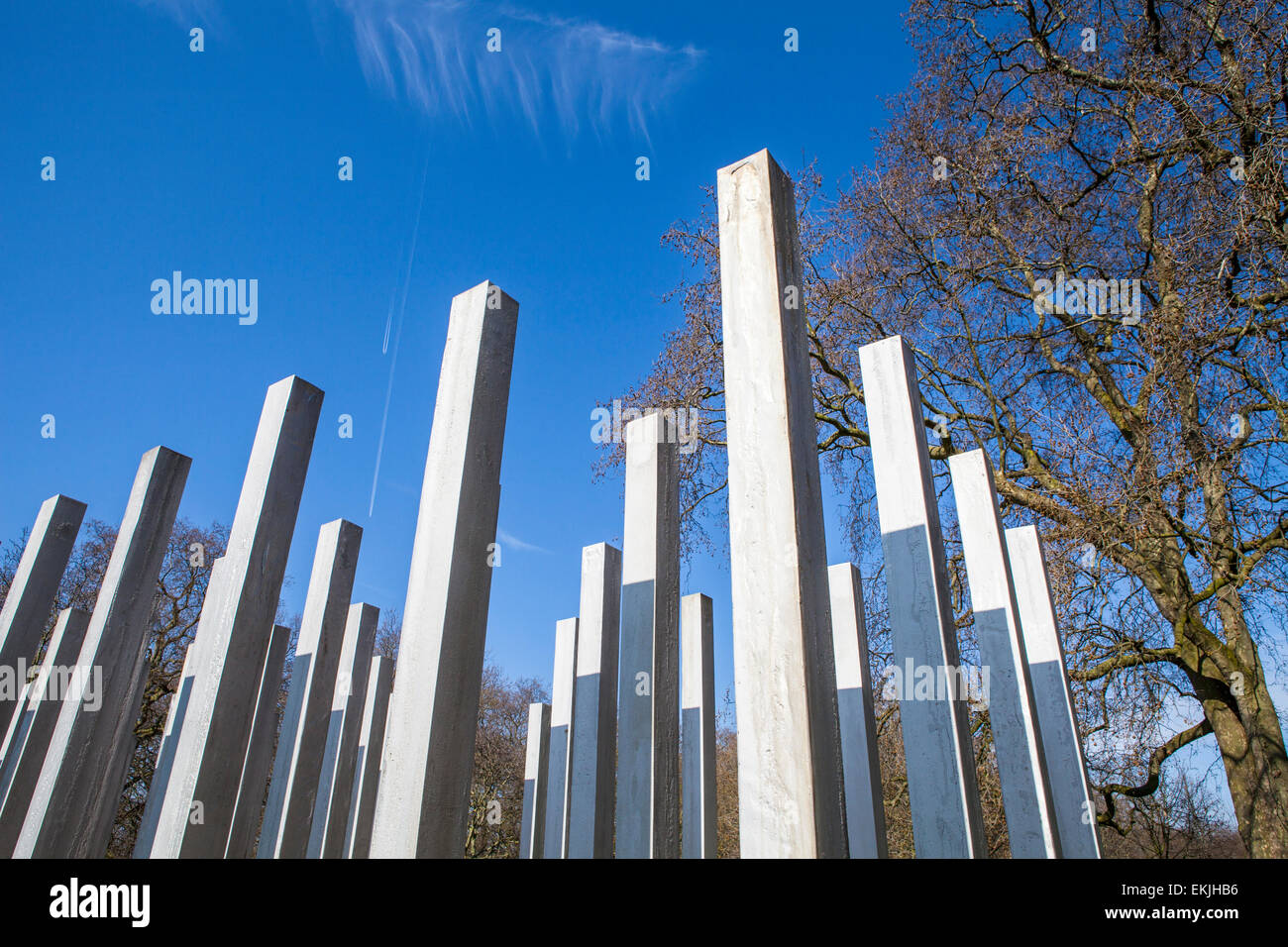 The Memorial in Hyde Park in memory of the victims of the 7th July ...