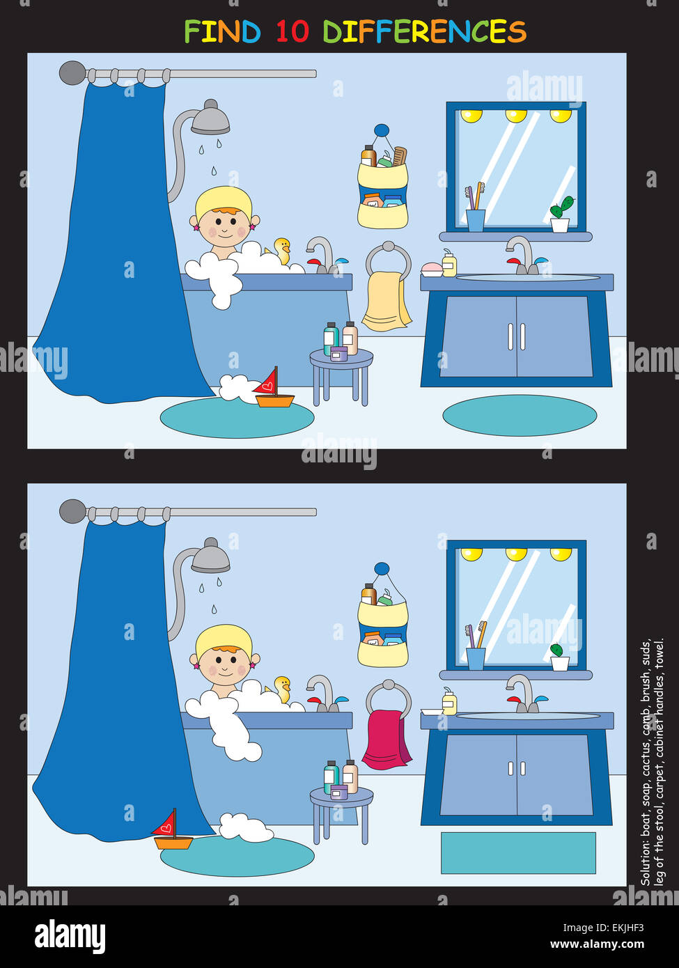 Ten Differences High Resolution Stock Photography and Images - Alamy