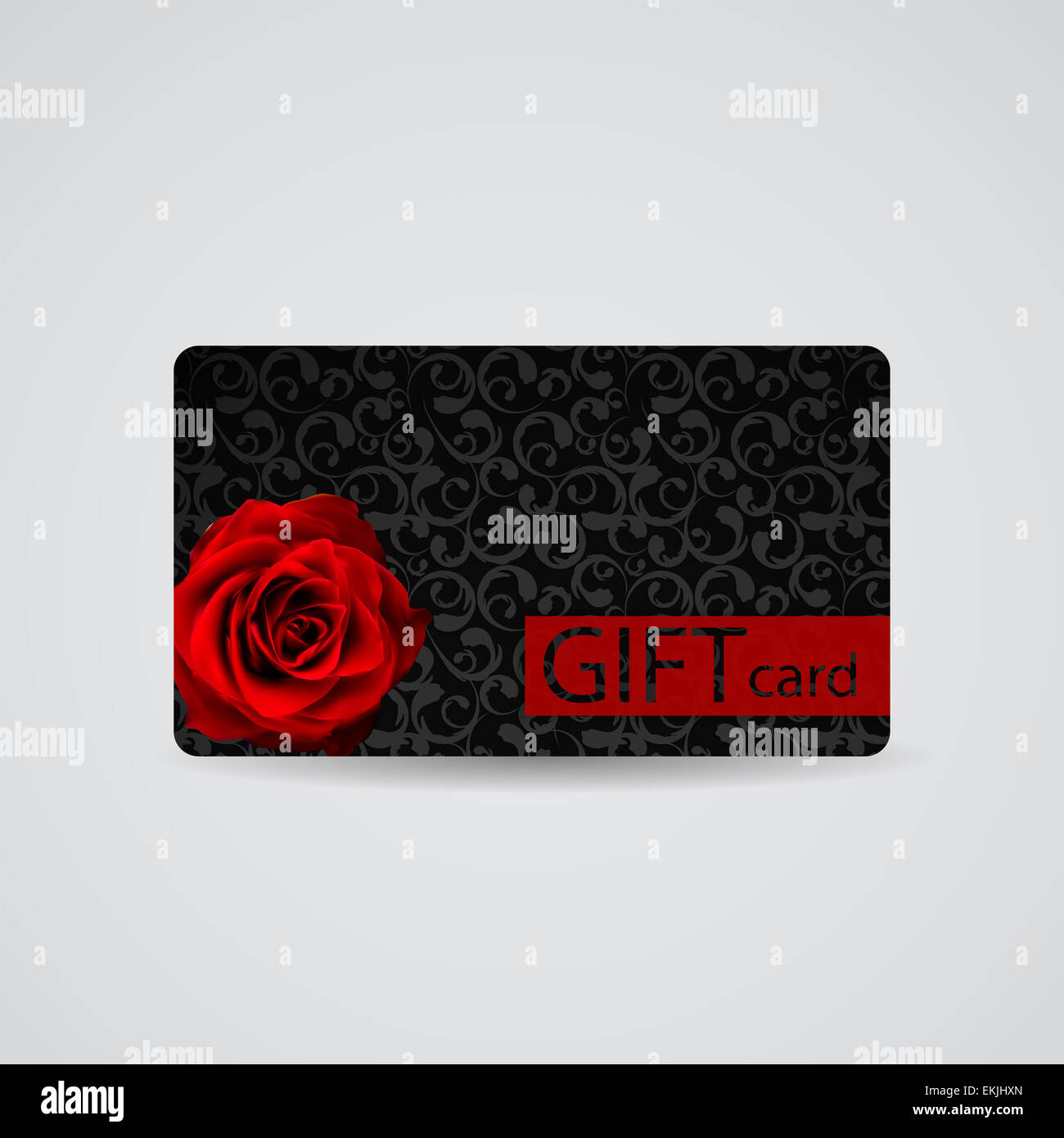 Abstract Beautiful Gift Card Design, Vector Illustration Stock Photo - Alamy