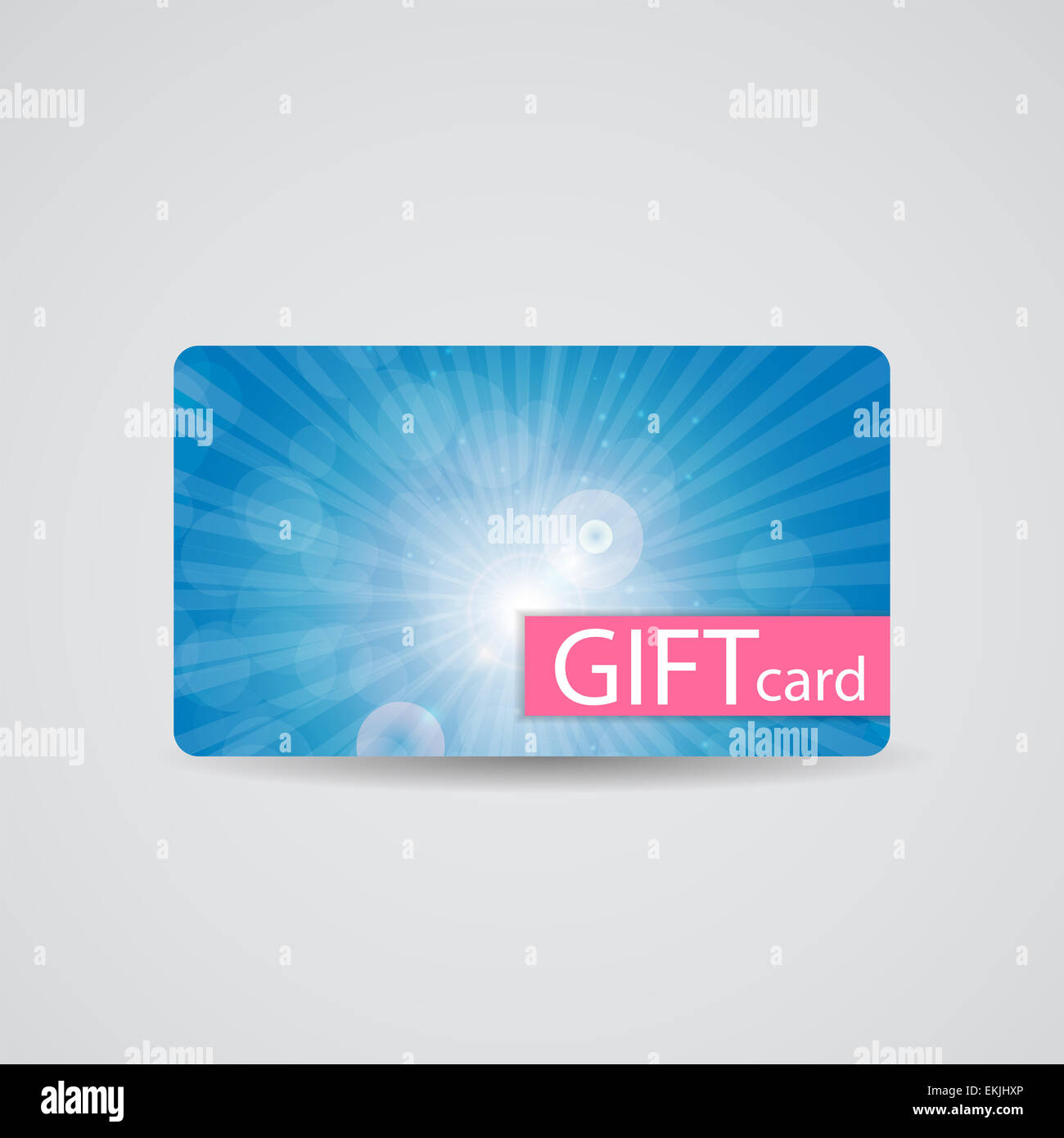 Abstract Beautiful Gift Card Design, Vector Illustration Stock Photo ...