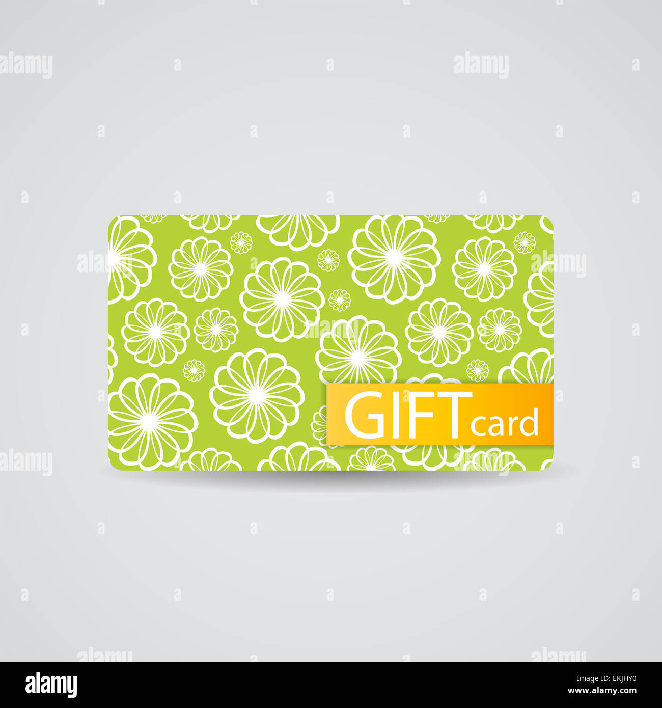 Abstract Beautiful Gift Card Design, Vector Illustration Stock Photo ...