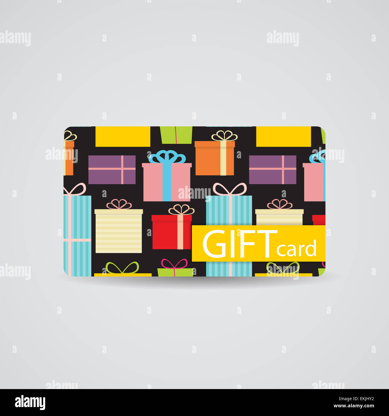 Abstract Beautiful Gift Card Design, Vector Illustration Stock Photo ...