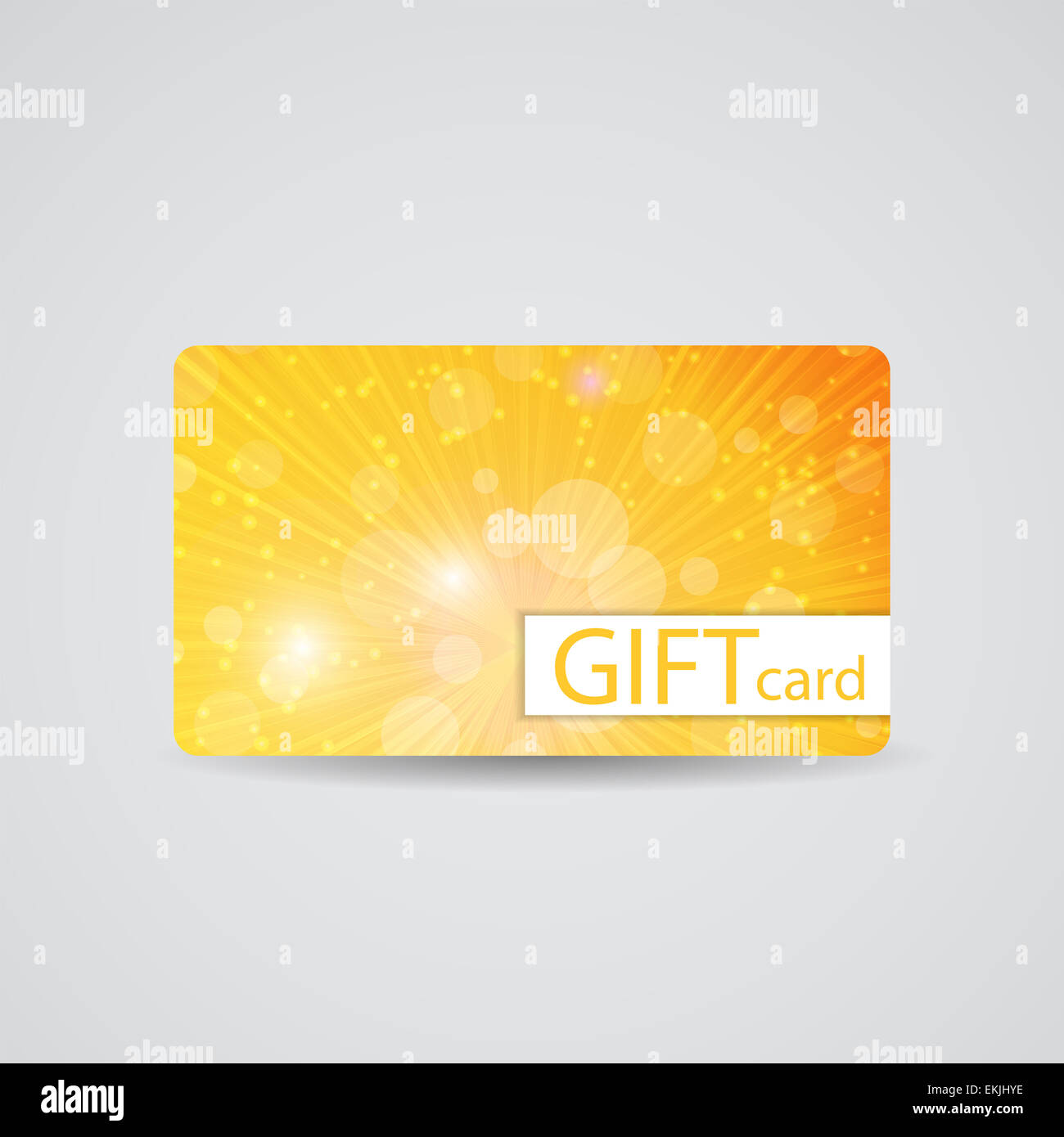 Abstract Beautiful Gift Card Design, Vector Illustration Stock Photo ...