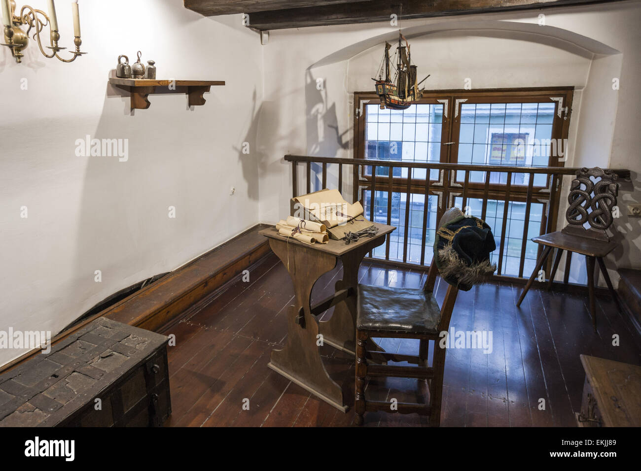 Torun, Poland. 2nd Jan, 2015. Studio of the astronomer Nicolaus ...
