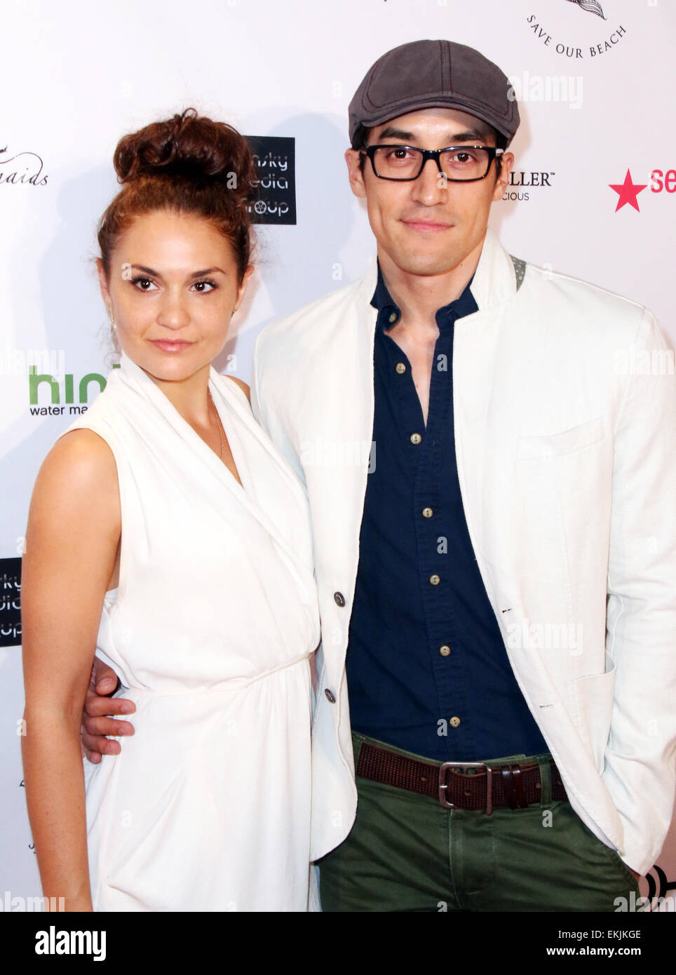 Project Mermaids: Save Our Beach - Arrivals Featuring: Keahu Kahuanui ...