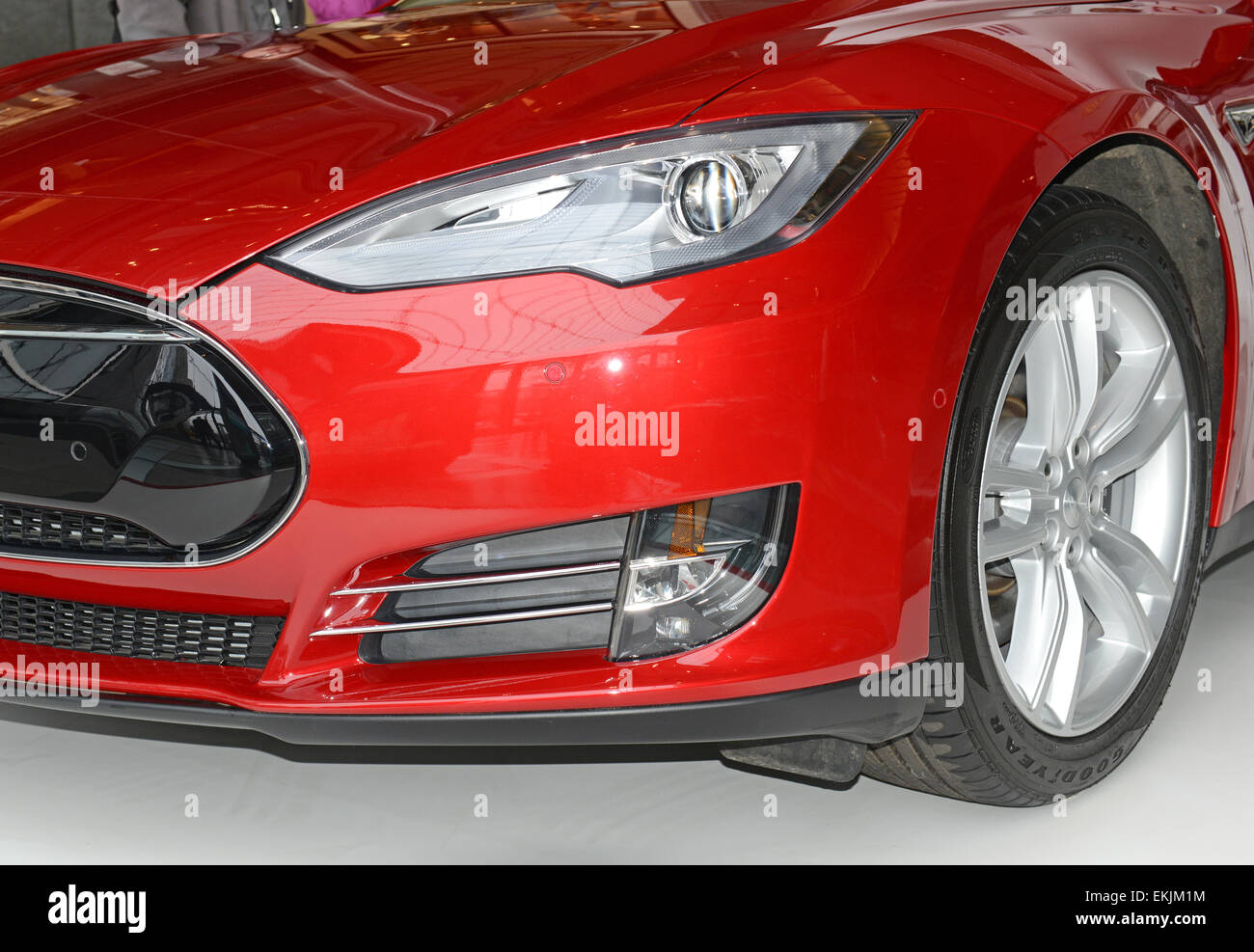 Tesla motors nyc hi-res stock photography and images - Alamy