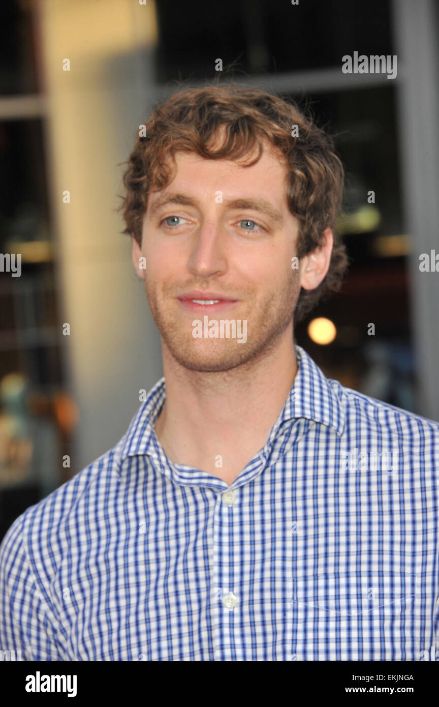 LOS ANGELES, CA - AUGUST 3, 2012: Thomas Middleditch at the Los Angeles ...