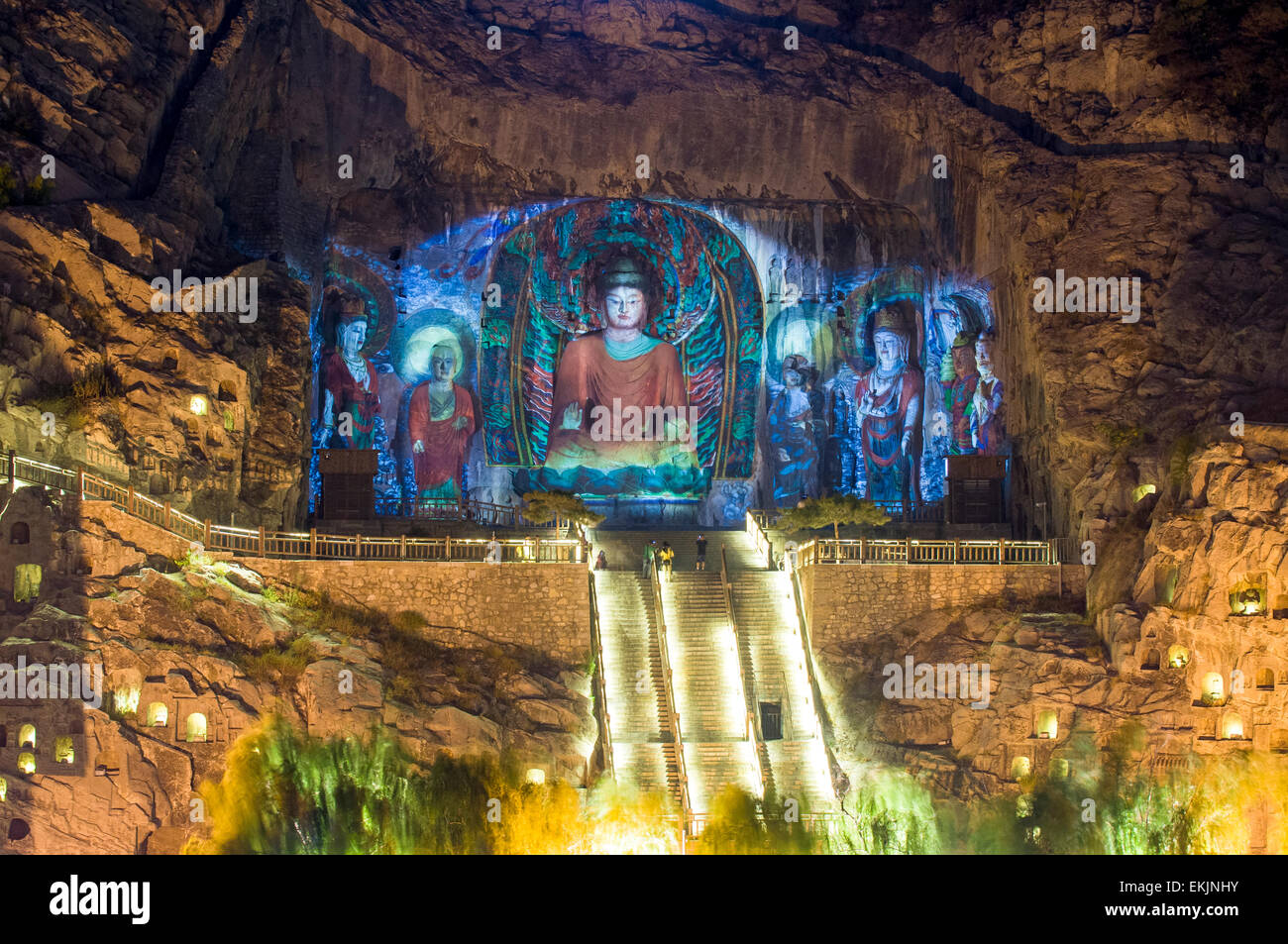 Longmen Caves, Luoyang, Henan Province, China Stock Photo - Alamy