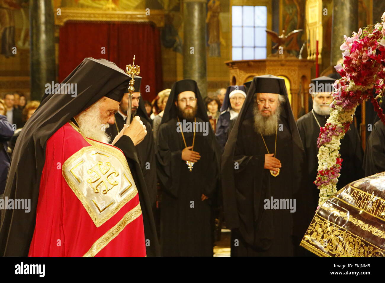 Greek orthodox procession athens hi-res stock photography and images ...