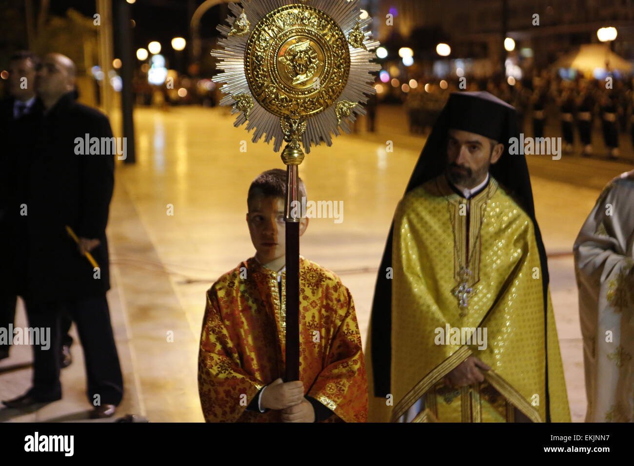 Greek orthodox procession athens hi-res stock photography and images ...