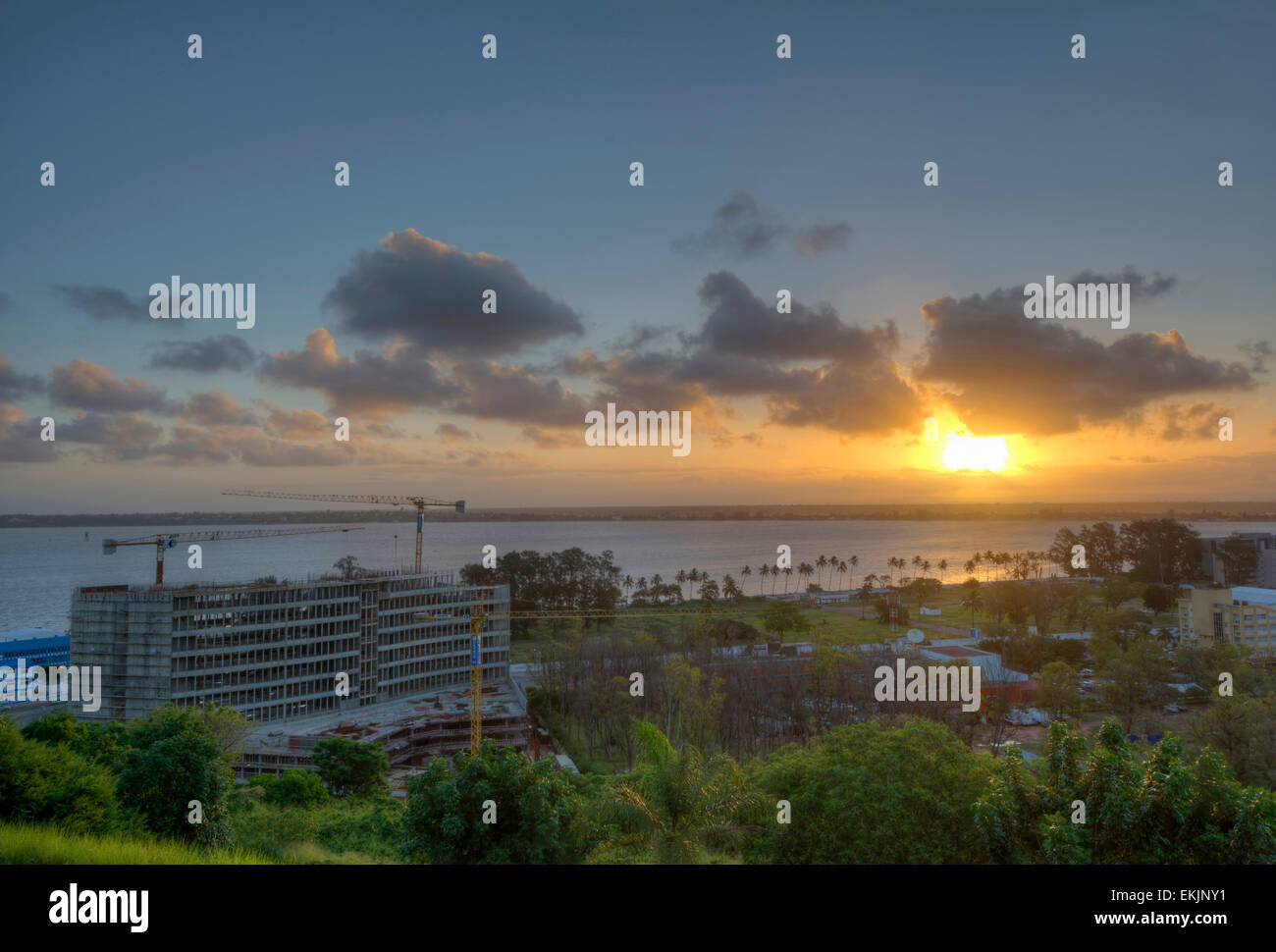Aerial view maputo mozambique hi-res stock photography and images - Alamy