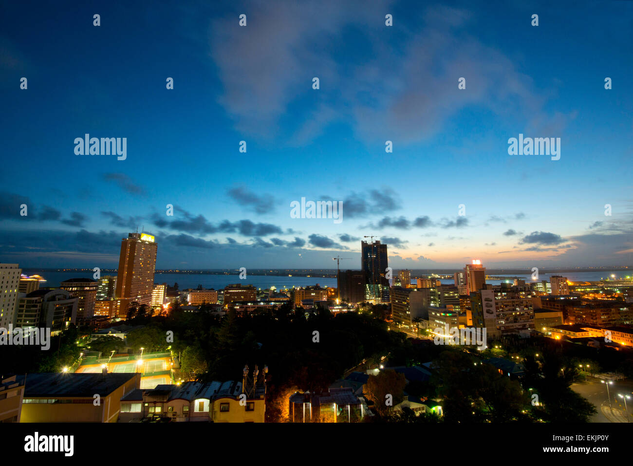 Maputo city night hi-res stock photography and images - Alamy