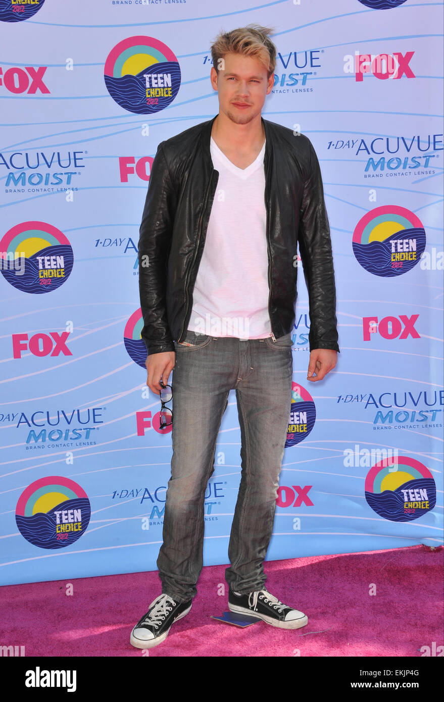 LOS ANGELES, CA - JULY 23, 2012: Chord Overstreet at the 2012 Teen ...