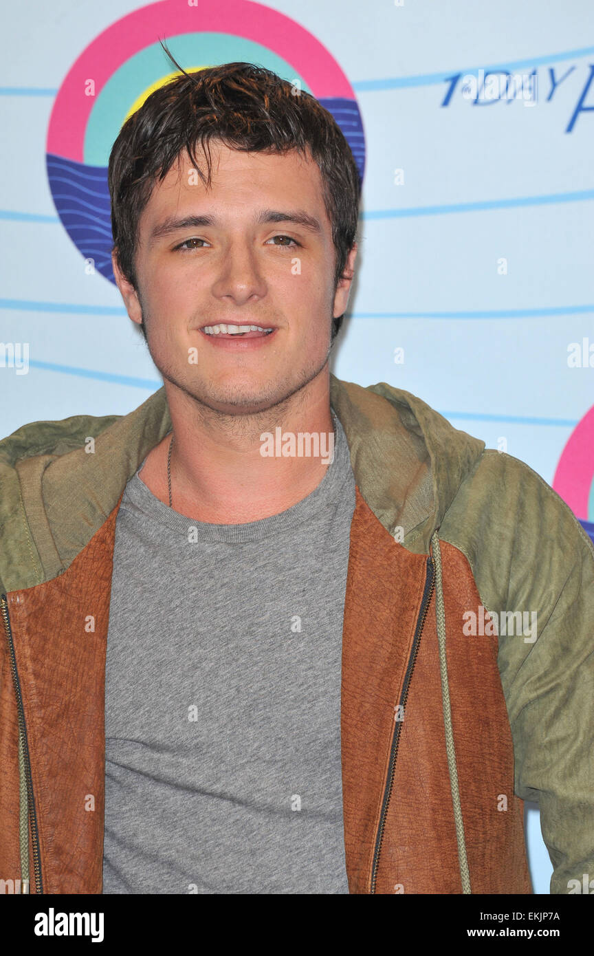 LOS ANGELES, CA - JULY 23, 2012: Josh Hutcherson at the 2012 Teen ...