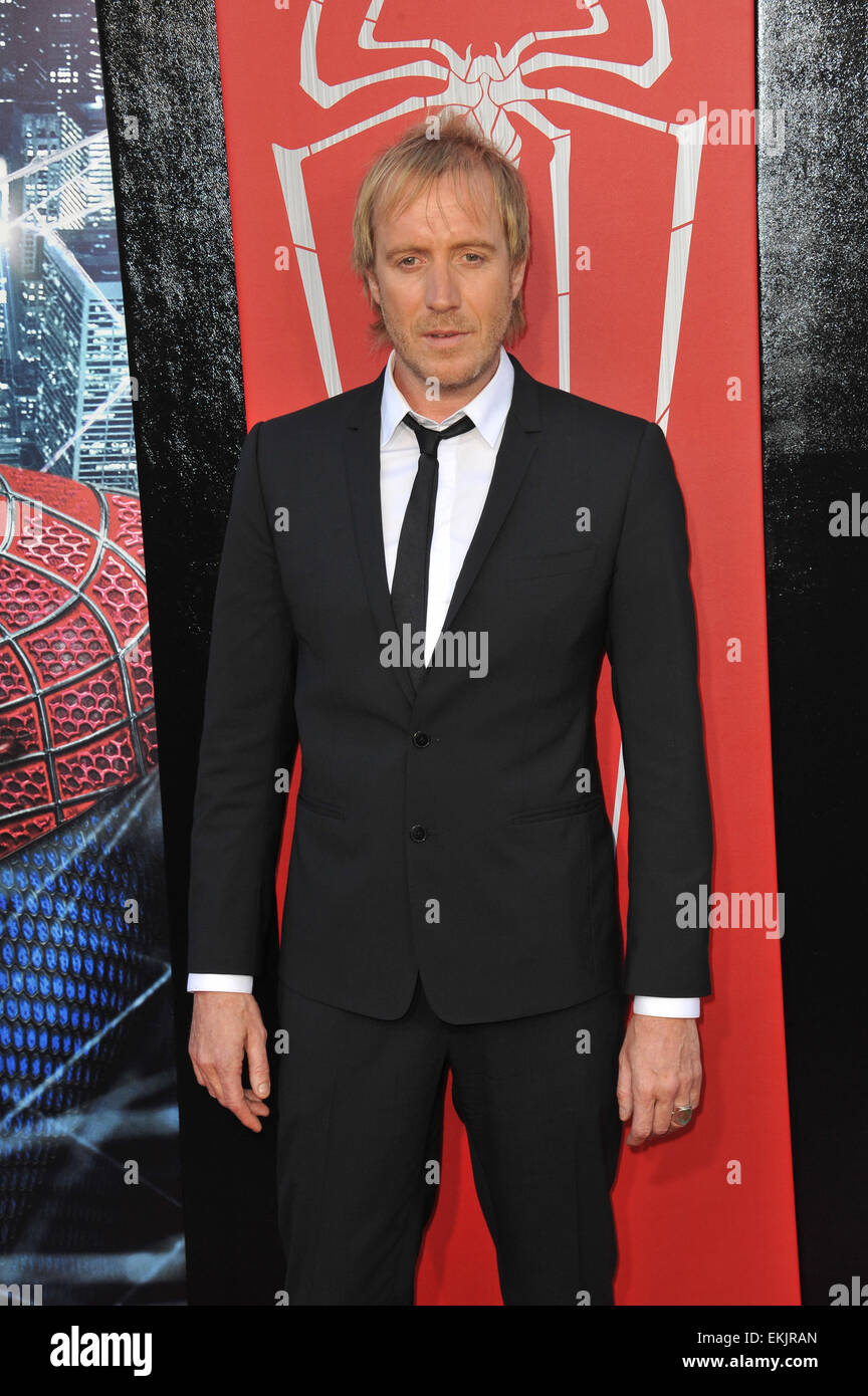 LOS ANGELES, CA - JUNE 29, 2012: Rhys Ifans at the world premiere of ...