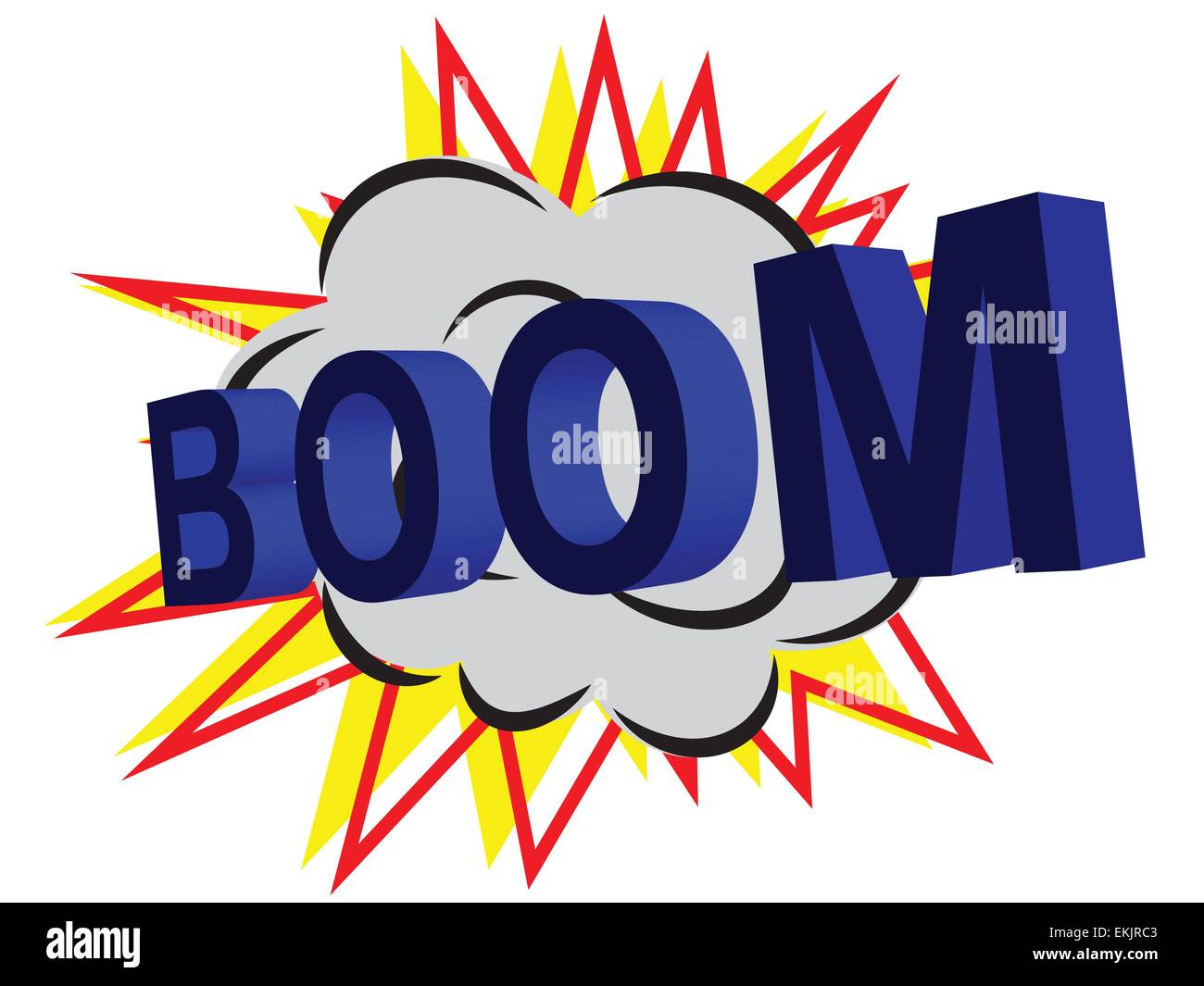 Boom! Comic Speech with boom on the background Stock Vector Image & Art ...