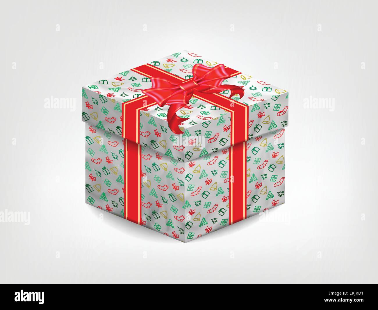 Realistic gift box Stock Vector Images - Alamy