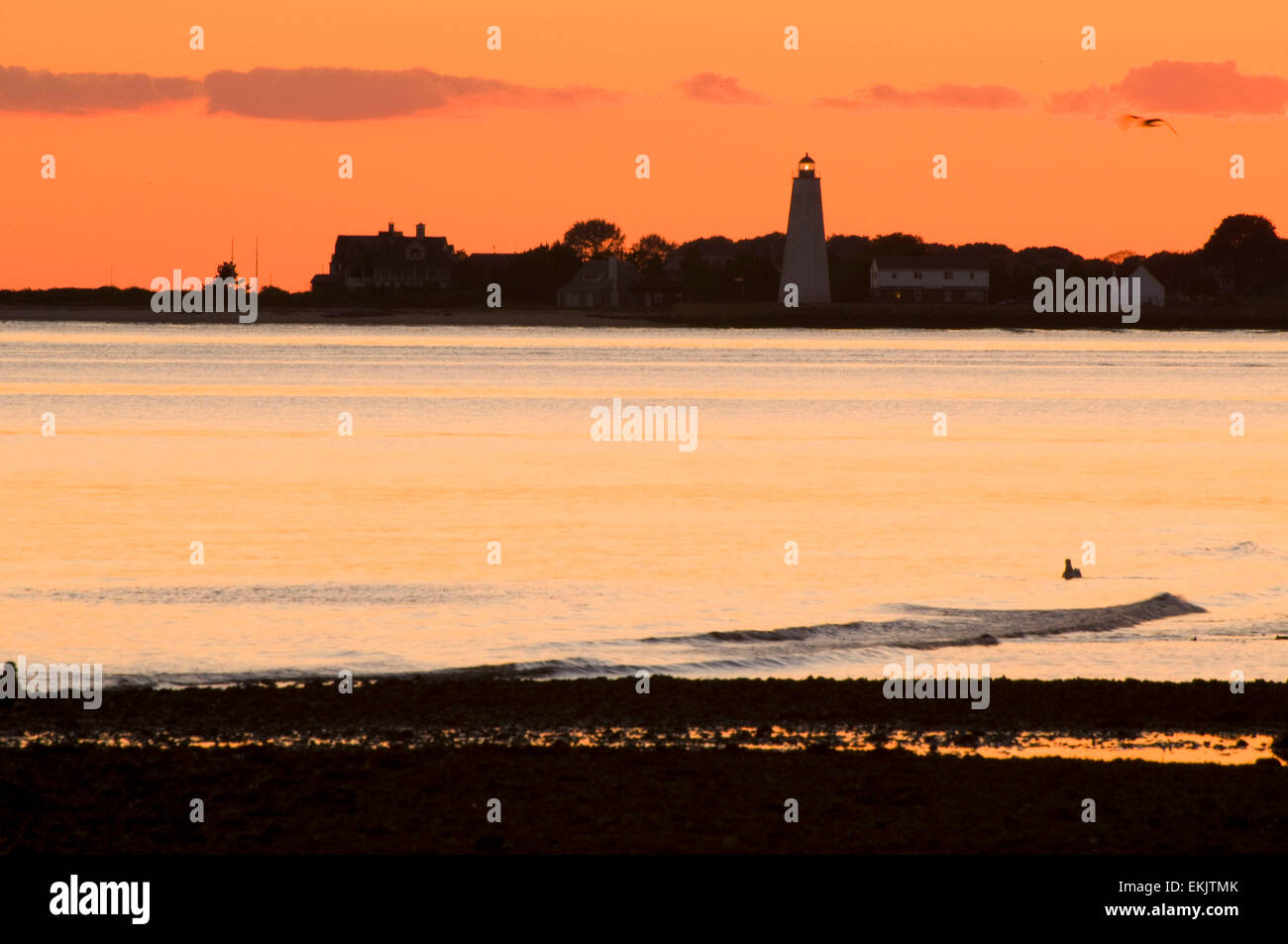 Saybrook lighthouse hi-res stock photography and images - Alamy