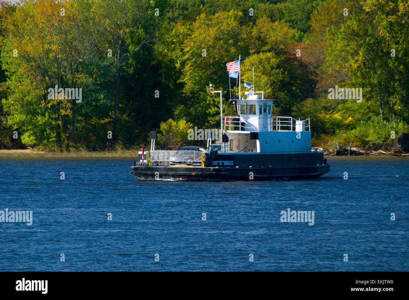 Chester hadlyme ferry hi-res stock photography and images - Alamy