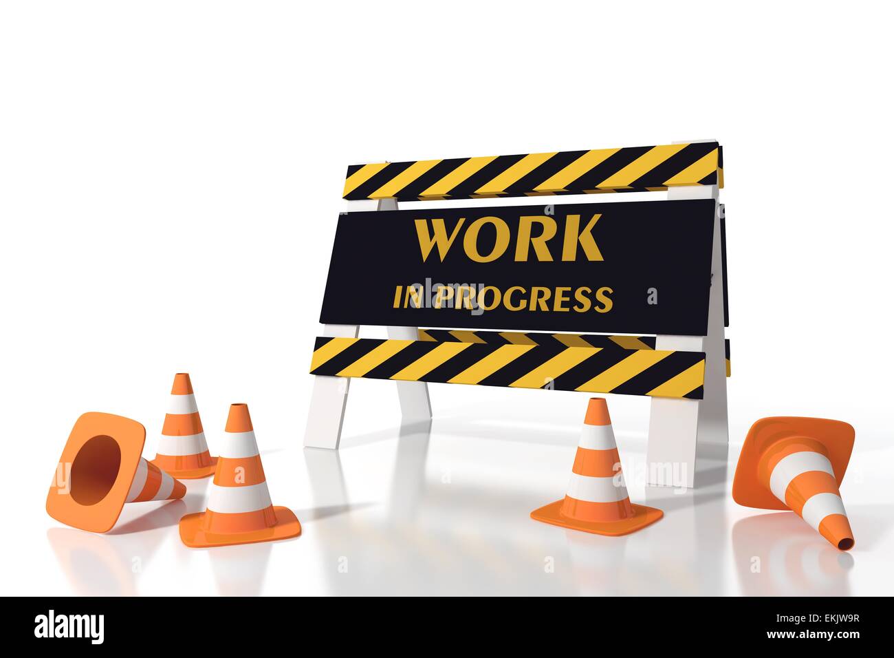 Work in progress Stock Photo - Alamy