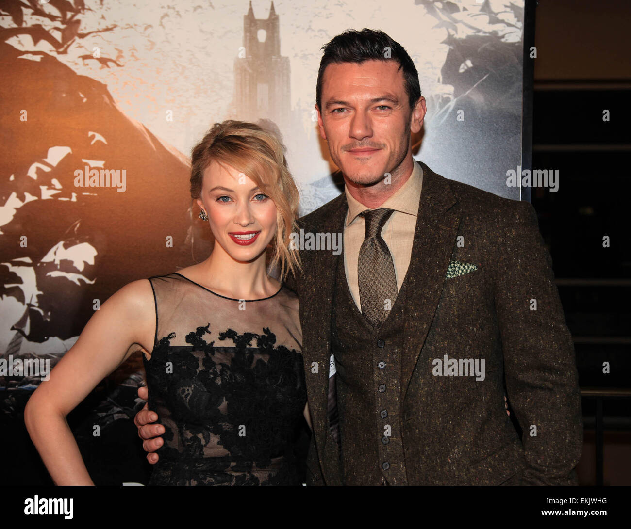 New York premiere of 'Dracula Untold' at AMC Loews 34th Street 14 ...