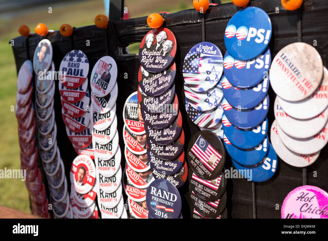 Campaign buttons hi-res stock photography and images - Alamy