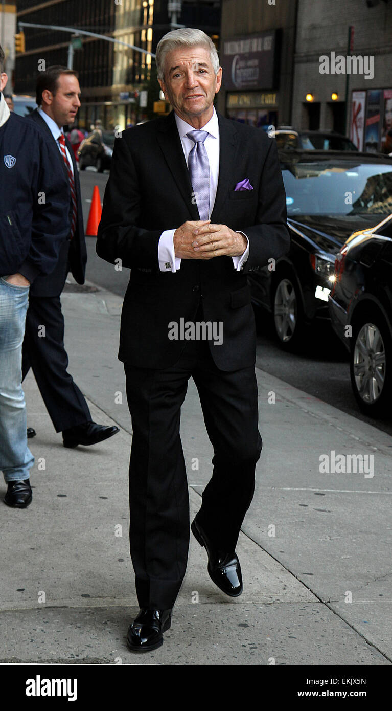 Celebrities at the Ed Sullivan Theater for the 'Late Show with David ...