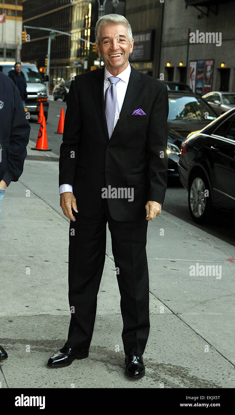 Celebrities at the Ed Sullivan Theater for the 'Late Show with David ...