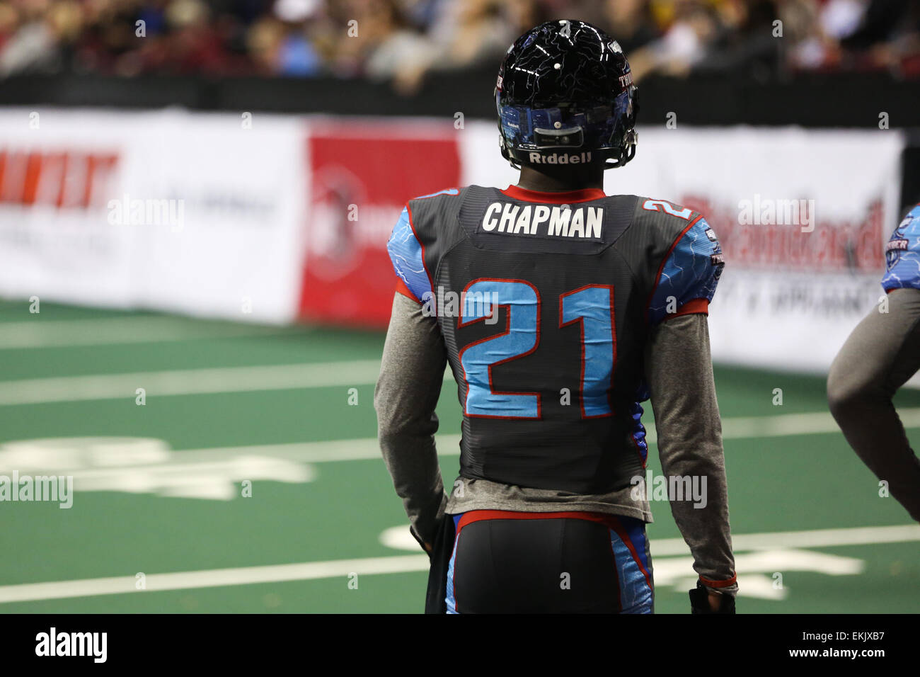 April 9, 2015 - DB ALLEN CHAPMAN (21) plays defense. The Portland ...